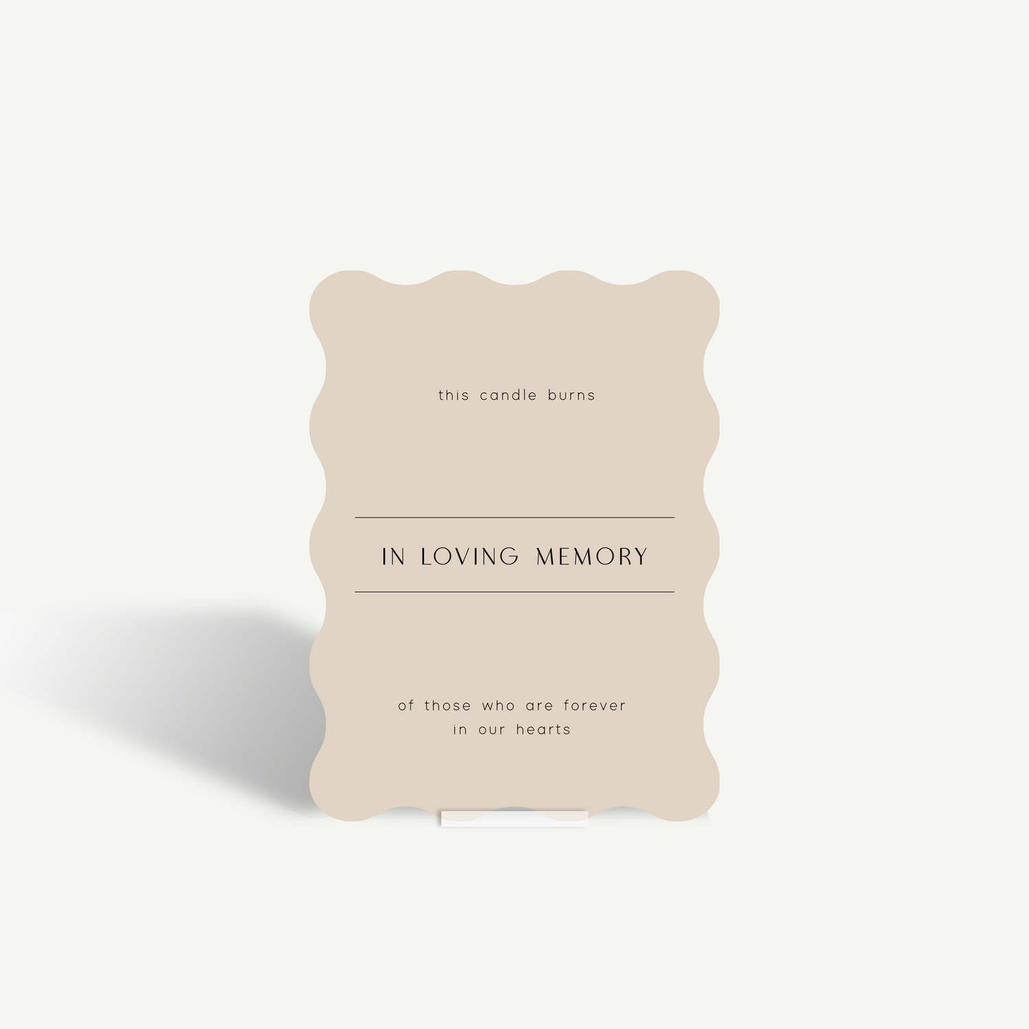 In Loving Memory Sign – The Details AU